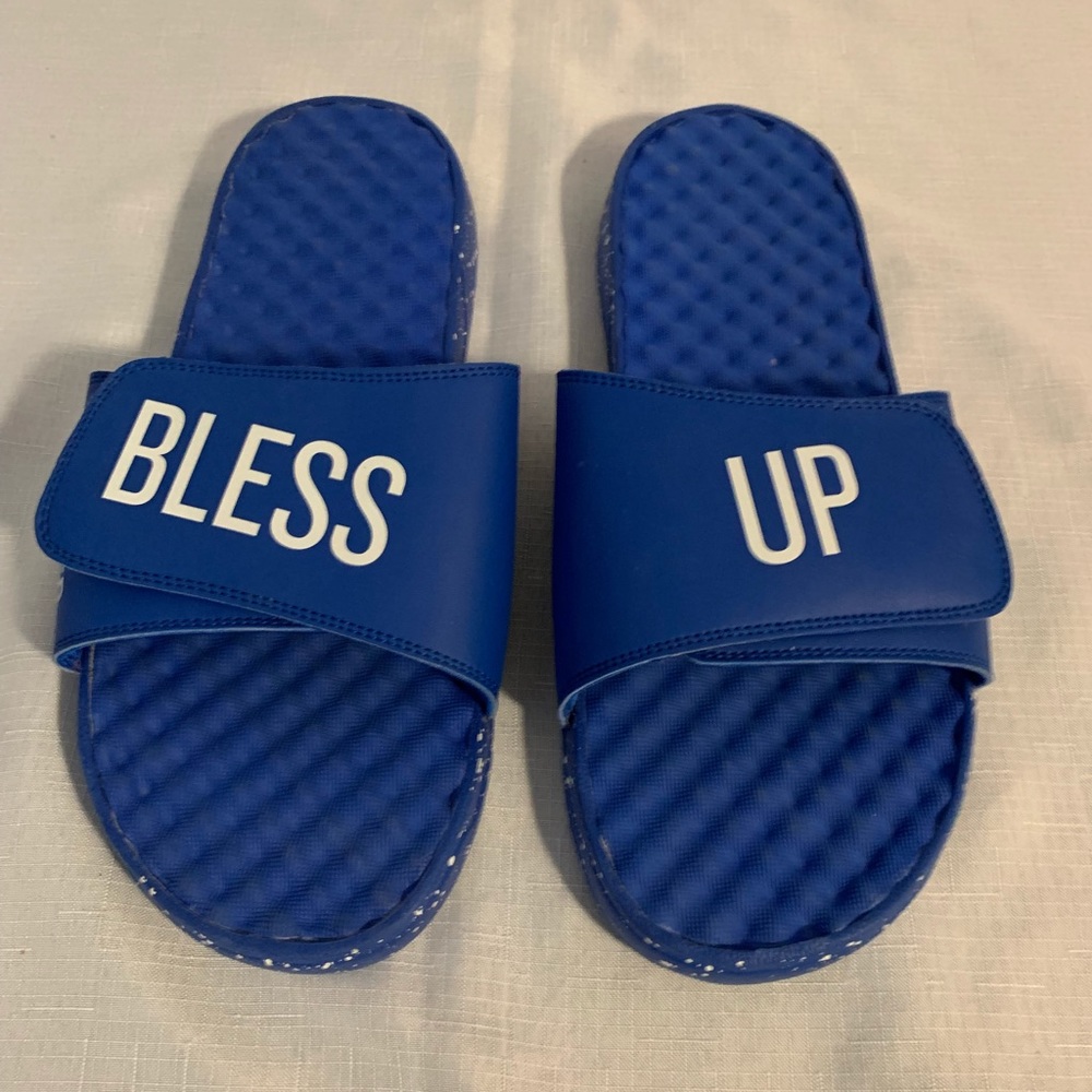 Dj Khaled Bless Up Slides Worn By Dwyane Wade - Gem
